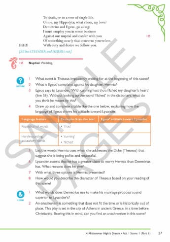 A Midsummer Night’s Dream 2nd edition – Insight Publications