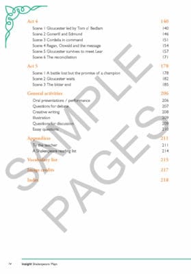 King Lear 2nd edition – Insight Publications