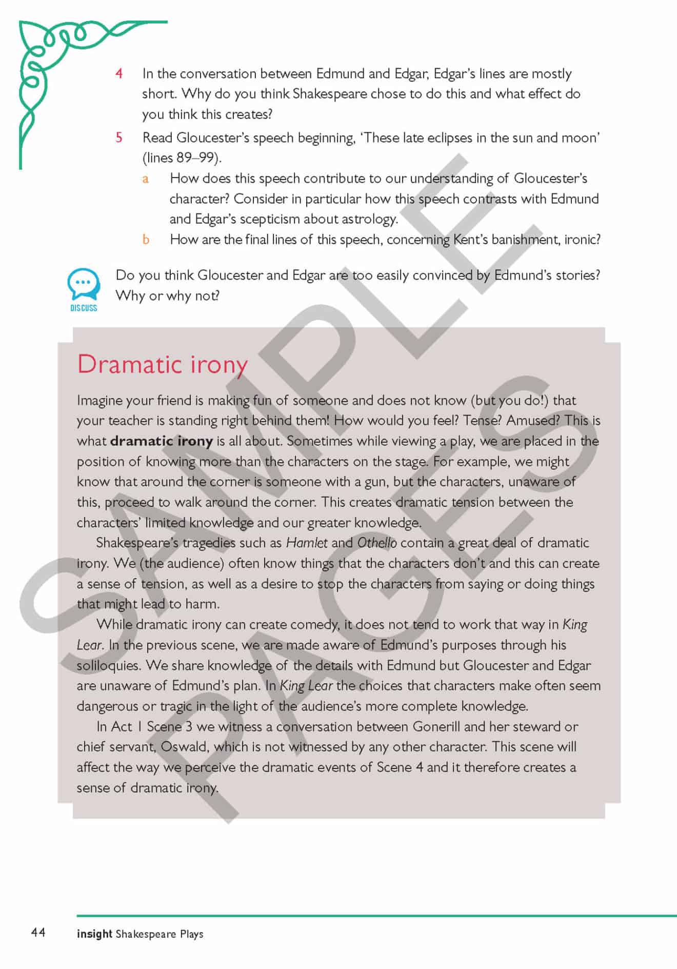 King Lear 2nd edition – Insight Publications