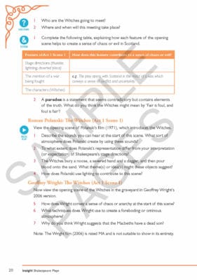 Macbeth 2nd edition – Insight Publications