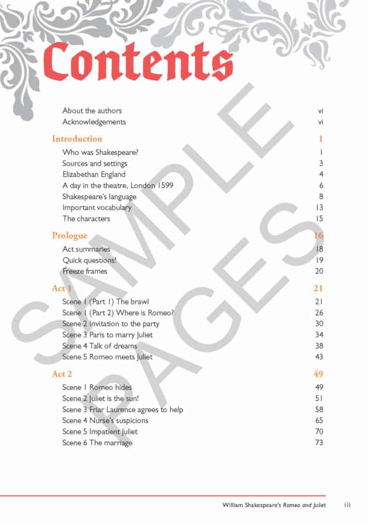 Romeo & Juliet Abridged Play 2nd edition – Insight Publications