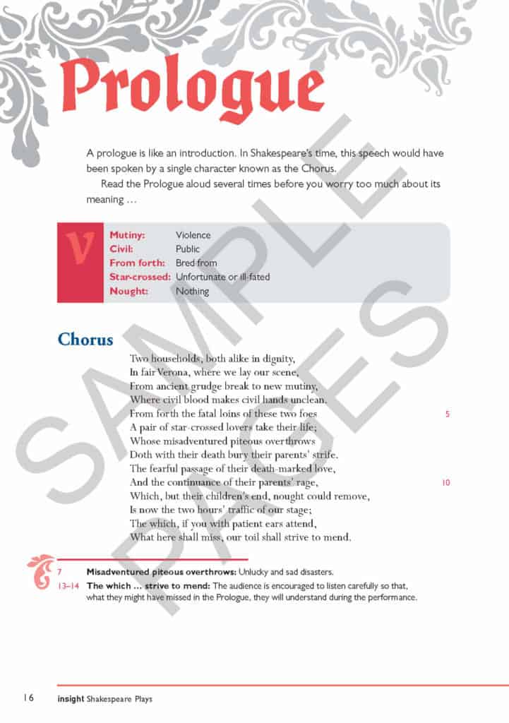 Romeo & Juliet Abridged Play 2nd edition – Insight Publications