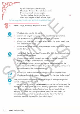 Romeo & Juliet Abridged Play 2nd edition – Insight Publications