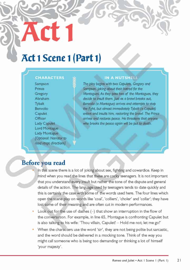 Romeo & Juliet Complete Play 2nd edition – Insight Publications