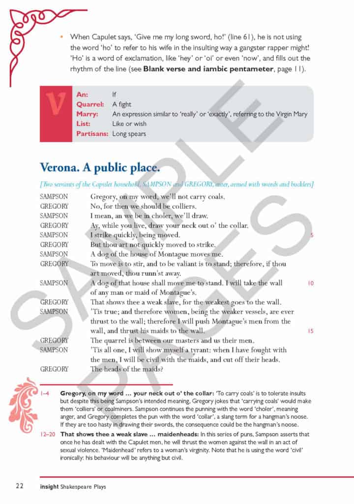 Romeo & Juliet Complete Play 2nd edition – Insight Publications