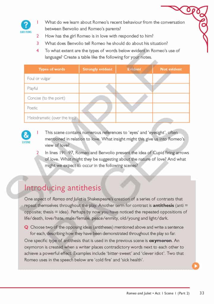 Romeo & Juliet Complete Play 2nd edition – Insight Publications