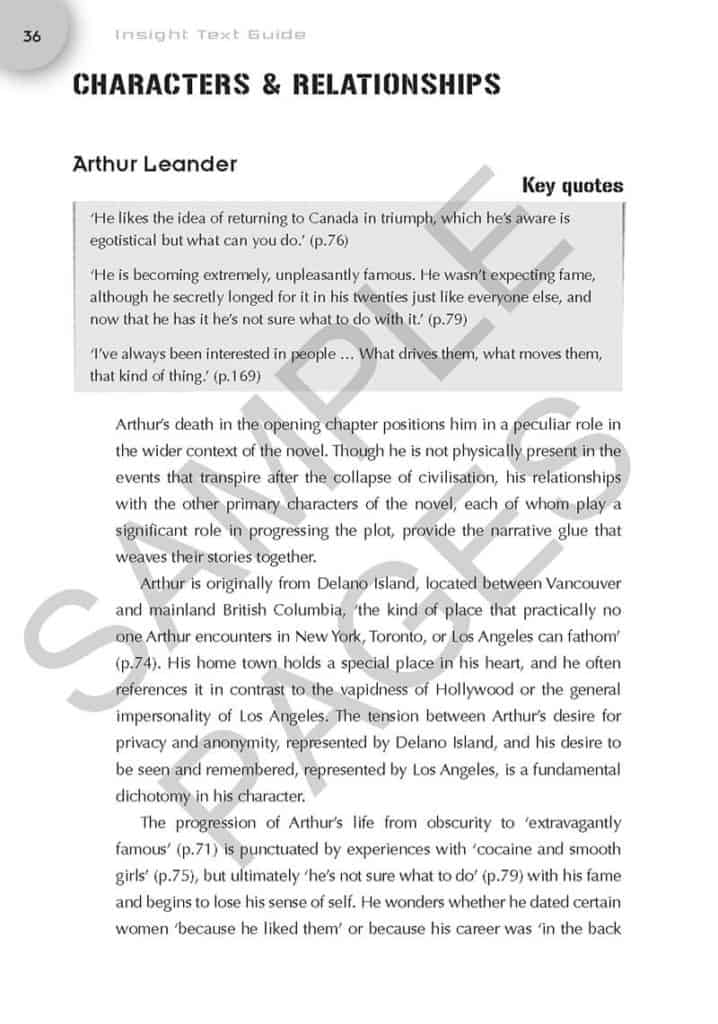 Station Eleven – Insight Text Guide – Insight Publications