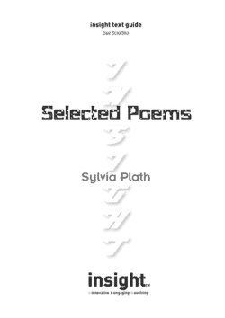 Selected Poems-Sylvia Plath - Insight Text Guide - Insight Publications
