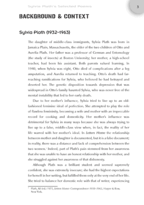 Selected Poems-Sylvia Plath - Insight Text Guide - Insight Publications