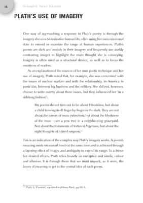 Selected Poems-Sylvia Plath - Insight Text Guide - Insight Publications