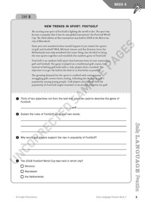 Daily Language Practice Book 1 – Insight Publications