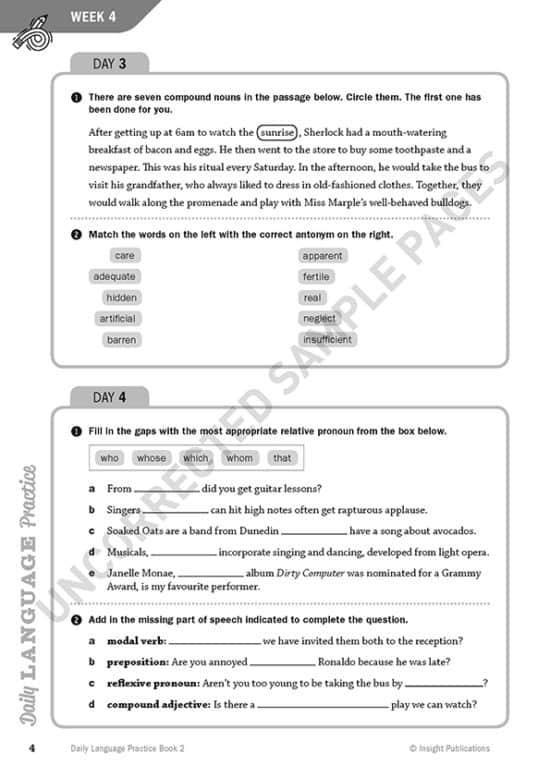 Daily Language Practice Book 2 – Insight Publications