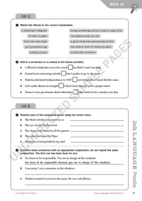 Daily Language Practice Book 2 – Insight Publications