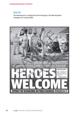 WA Year 12 ATAR English Exam Practice – Insight Publications