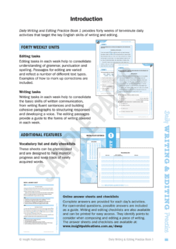 Daily Writing & Editing Practice Book 1 – Insight Publications