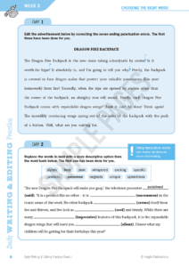 Daily Writing & Editing Practice Book 1 – Insight Publications