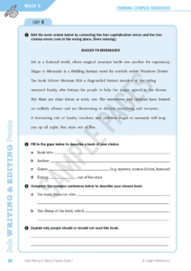 Daily Writing & Editing Practice Book 1 – Insight Publications