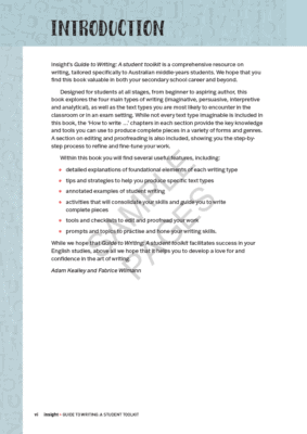 Guide to Writing: A student toolkit – Insight Publications