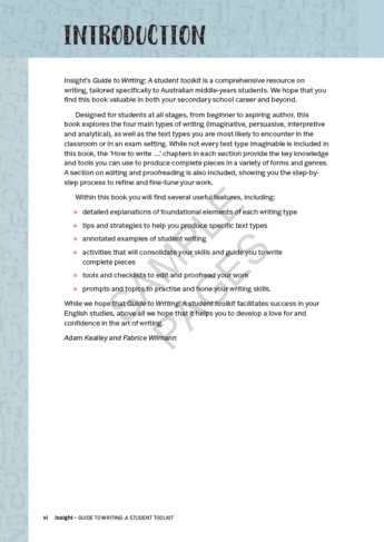 Guide to Writing: A student toolkit – Insight Publications
