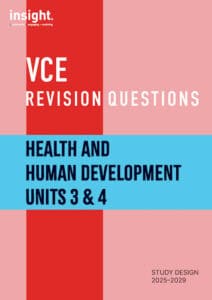VCE Revision Questions - Health and Human Development Units 3 & 4 ...